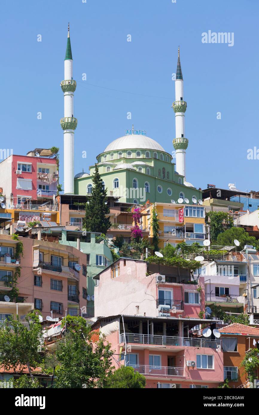 Izmir, Izmir Province, Turkey. Mosque in Smyrna district Stock Photo ...