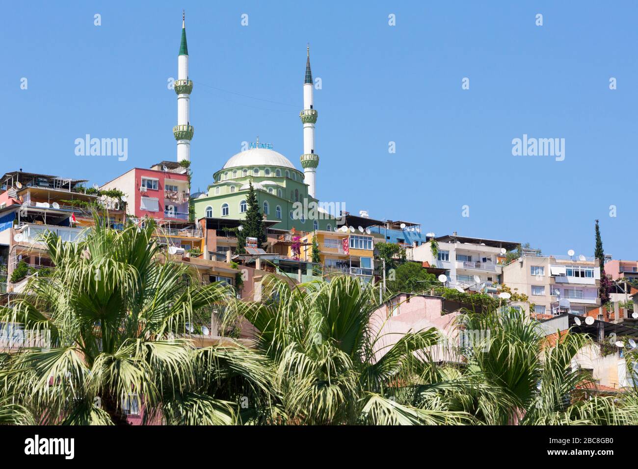 Izmir, Izmir Province, Turkey. Mosque in Smyrna district Stock Photo ...