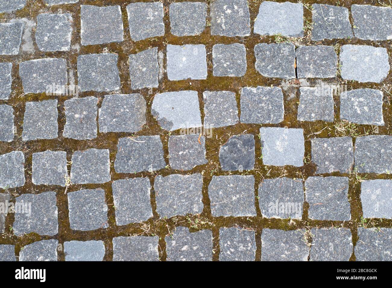 Photo of the stone road, background texture Stock Photo - Alamy