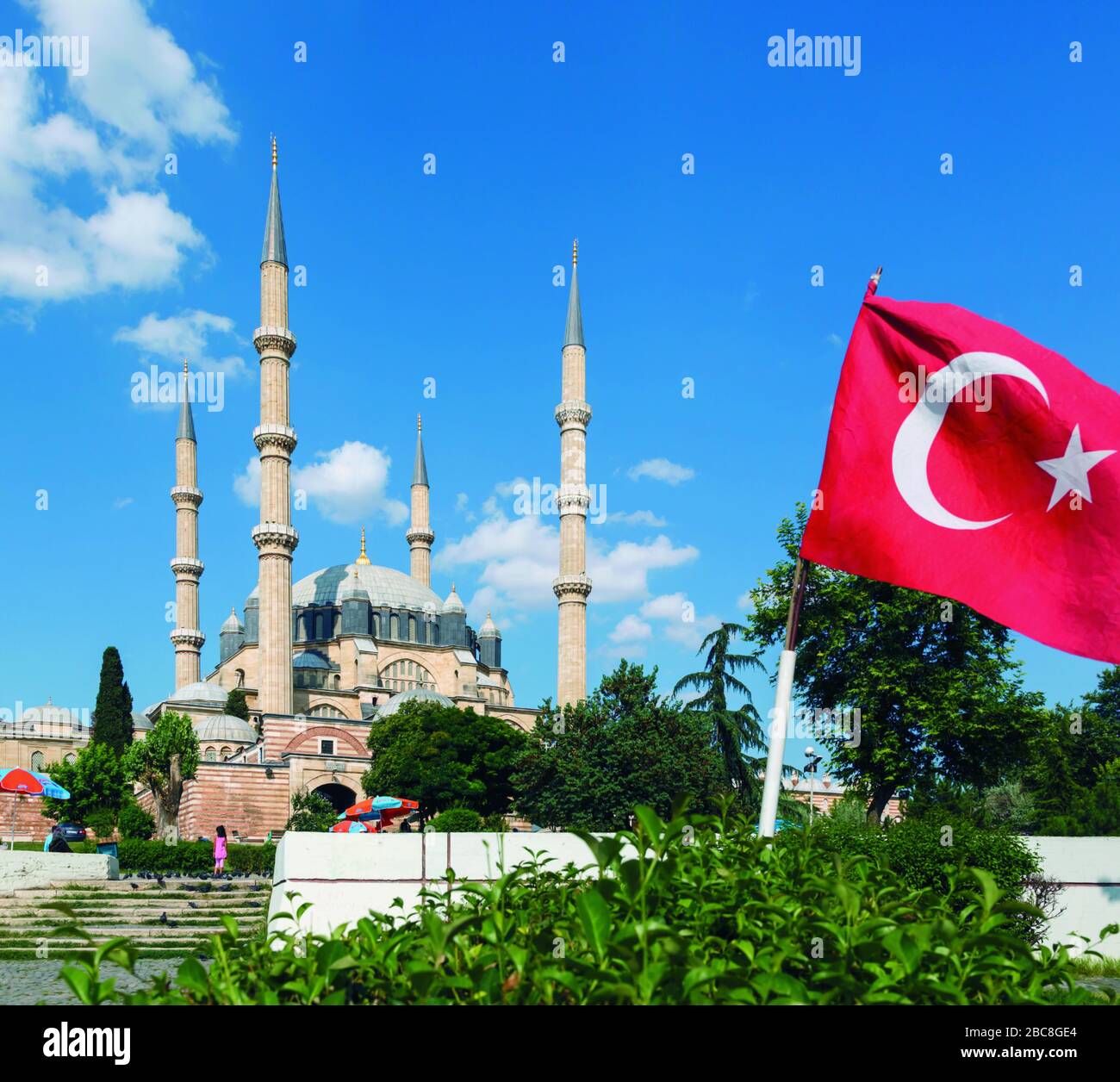 Edirne, Edirne Province, Turkey. The 16th century Selimiye Mosque by ...