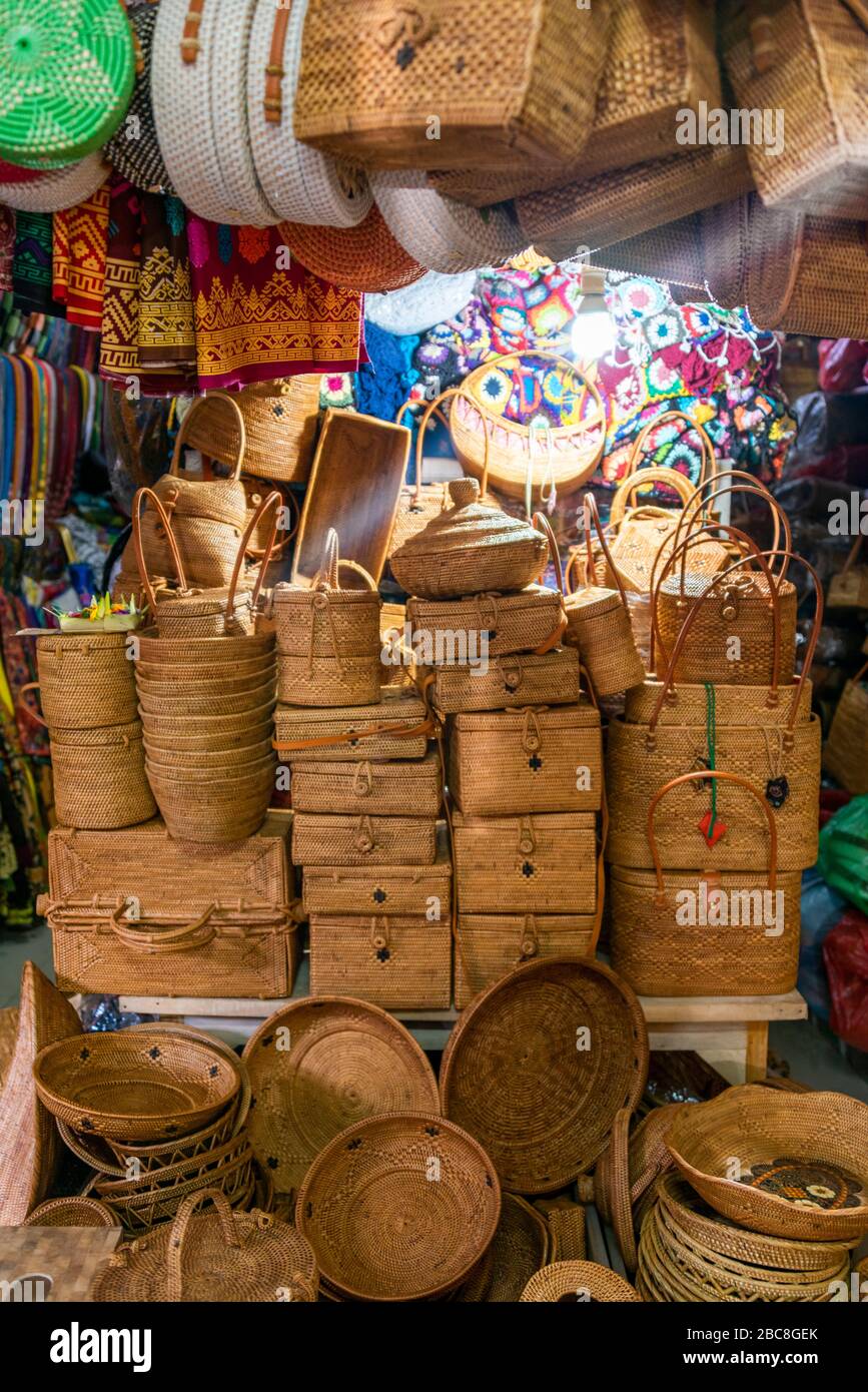 Balinese baskets hi-res stock photography and images - Alamy