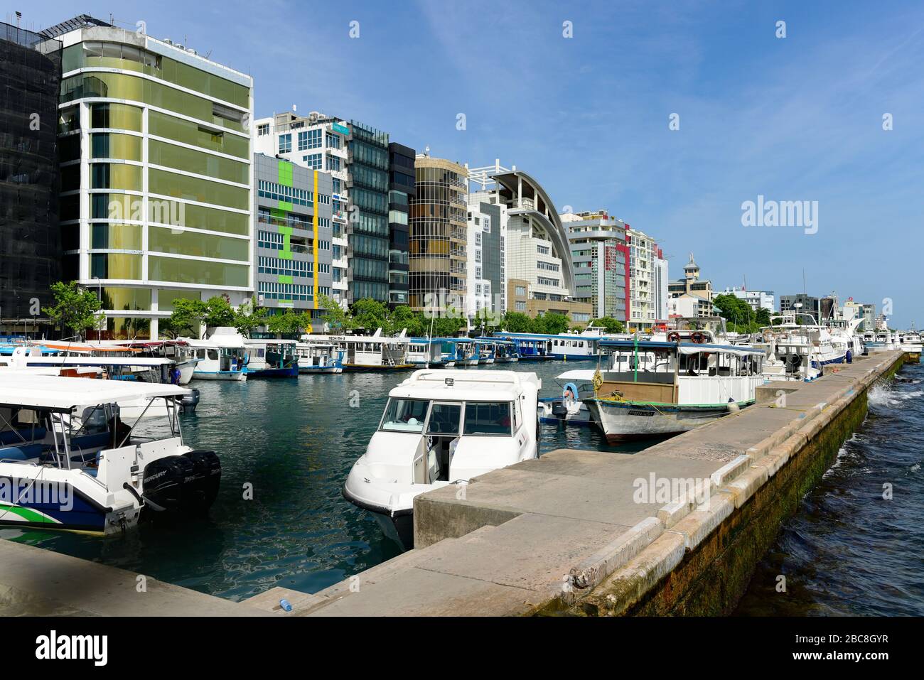 Male boat harbor, Male, Maldives, Asia Stock Photo - Alamy