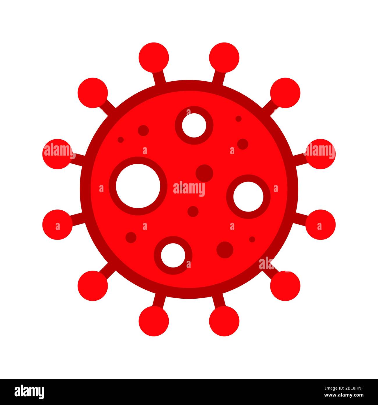 Wuhan Corona Virus, Covid-19, nCOV, MERS-CoV Novel Coronavirus Cell ...