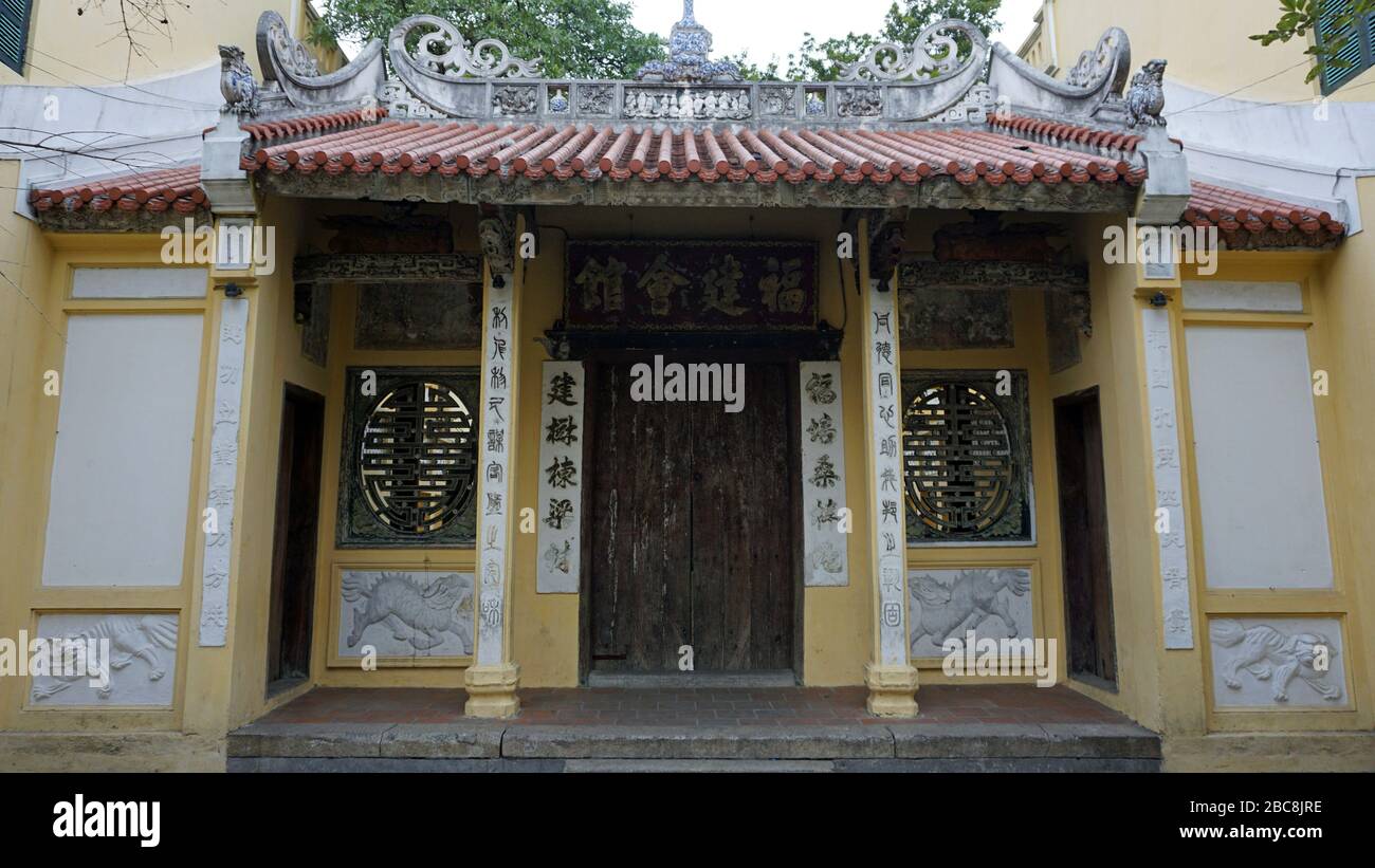 typical architecture from hanoi the capitol of vietnam Stock Photo - Alamy