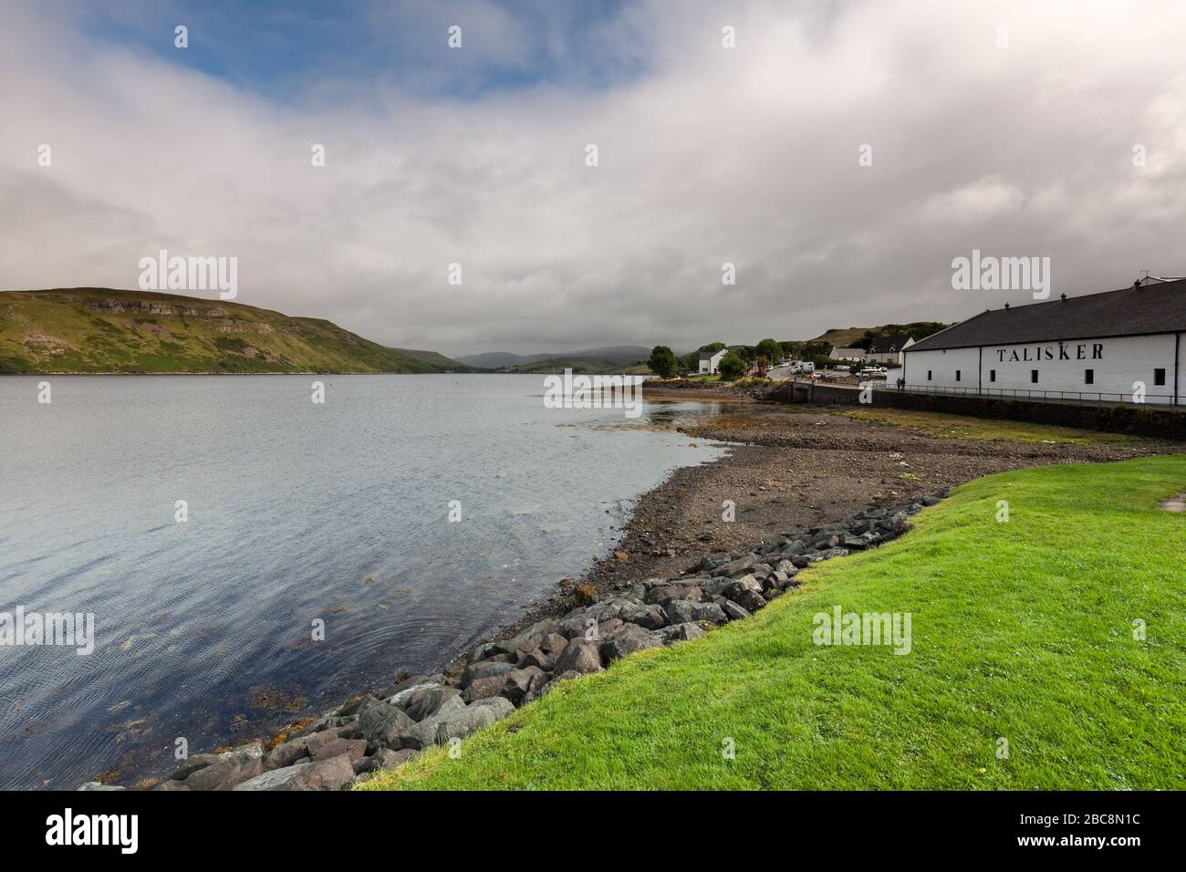 Talisker Distillery, Carbost, Loch Harport, Isle of Skye, Scotland ...