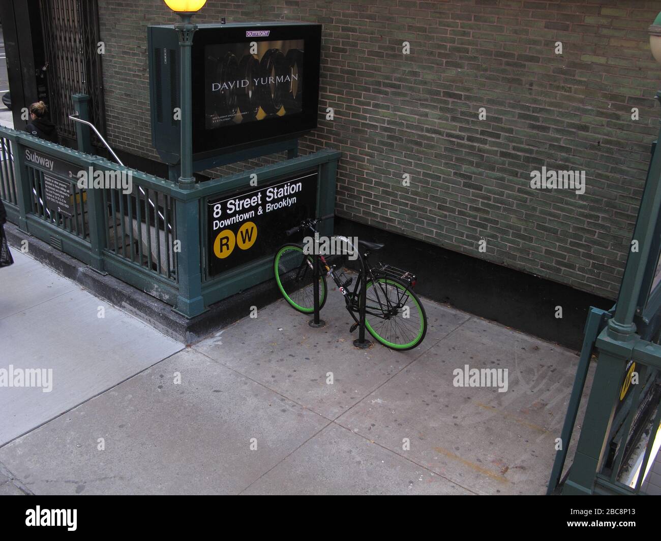 8th street subway hi-res stock photography and images - Alamy
