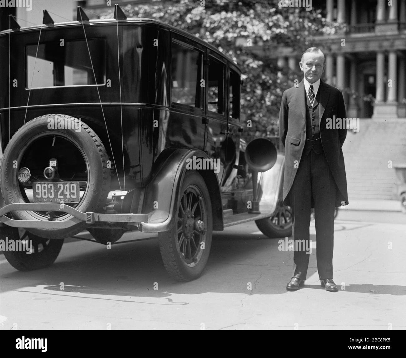 Car calvin coolidge hi-res stock photography and images - Alamy