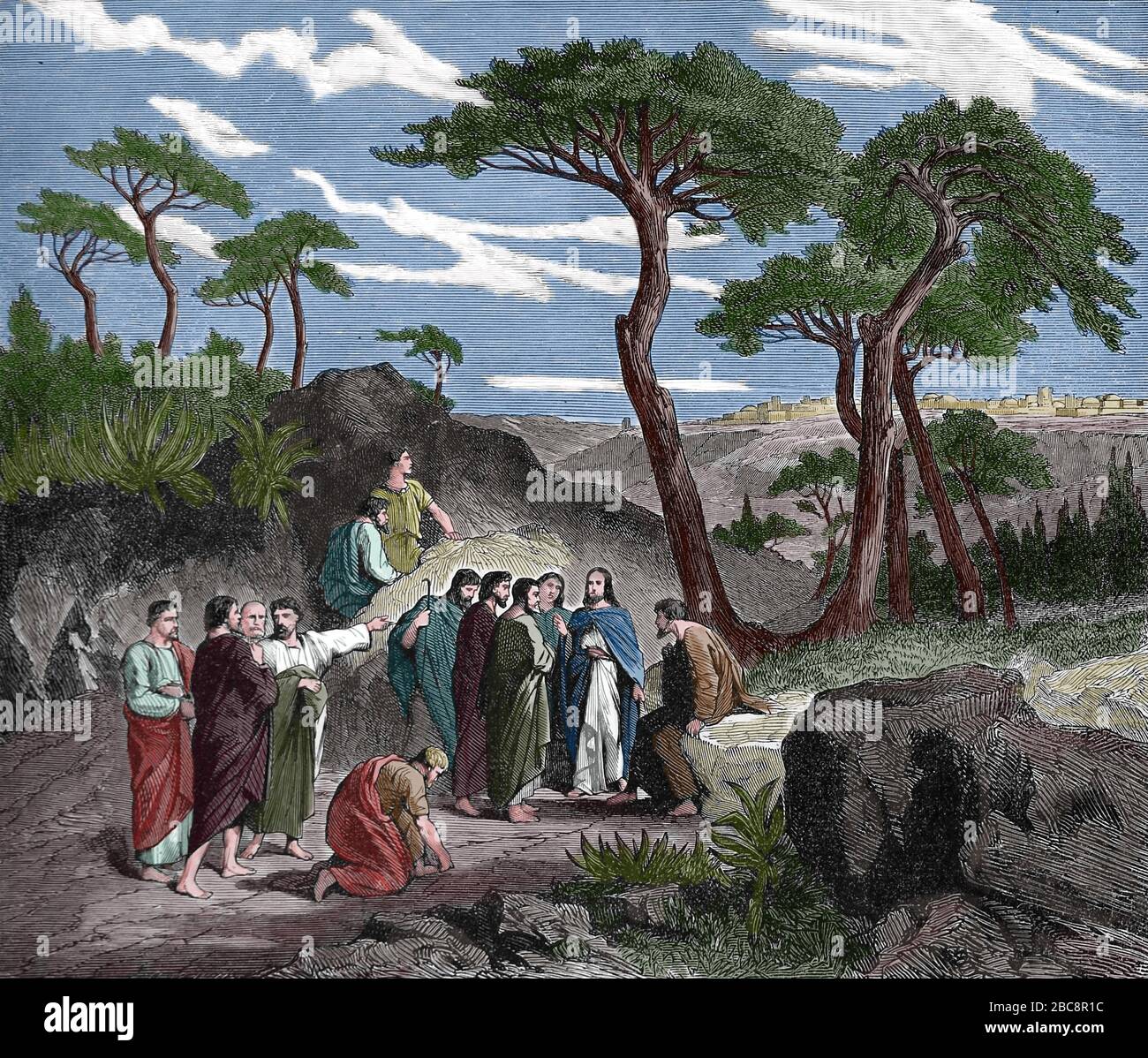 Jerusalem engraving illustration hi-res stock photography and images ...