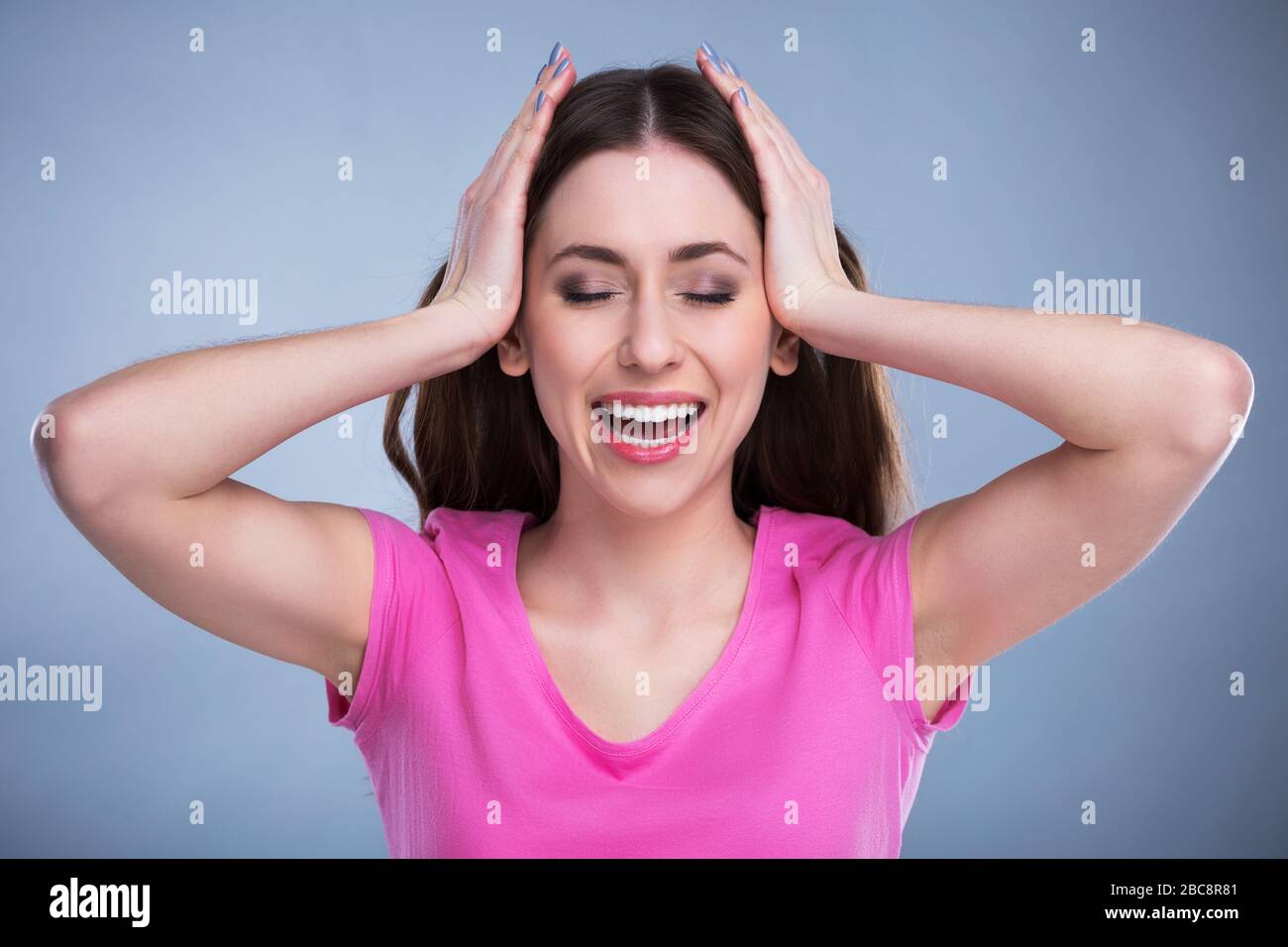 Smiling ears hi-res stock photography and images - Alamy