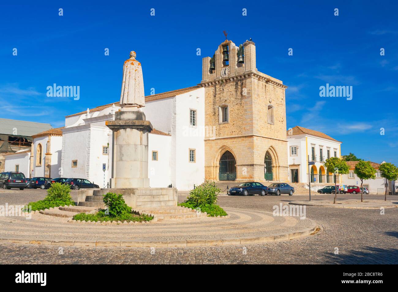 Cathedral, Faro, Algarve, Portugal Stock Photo - Alamy