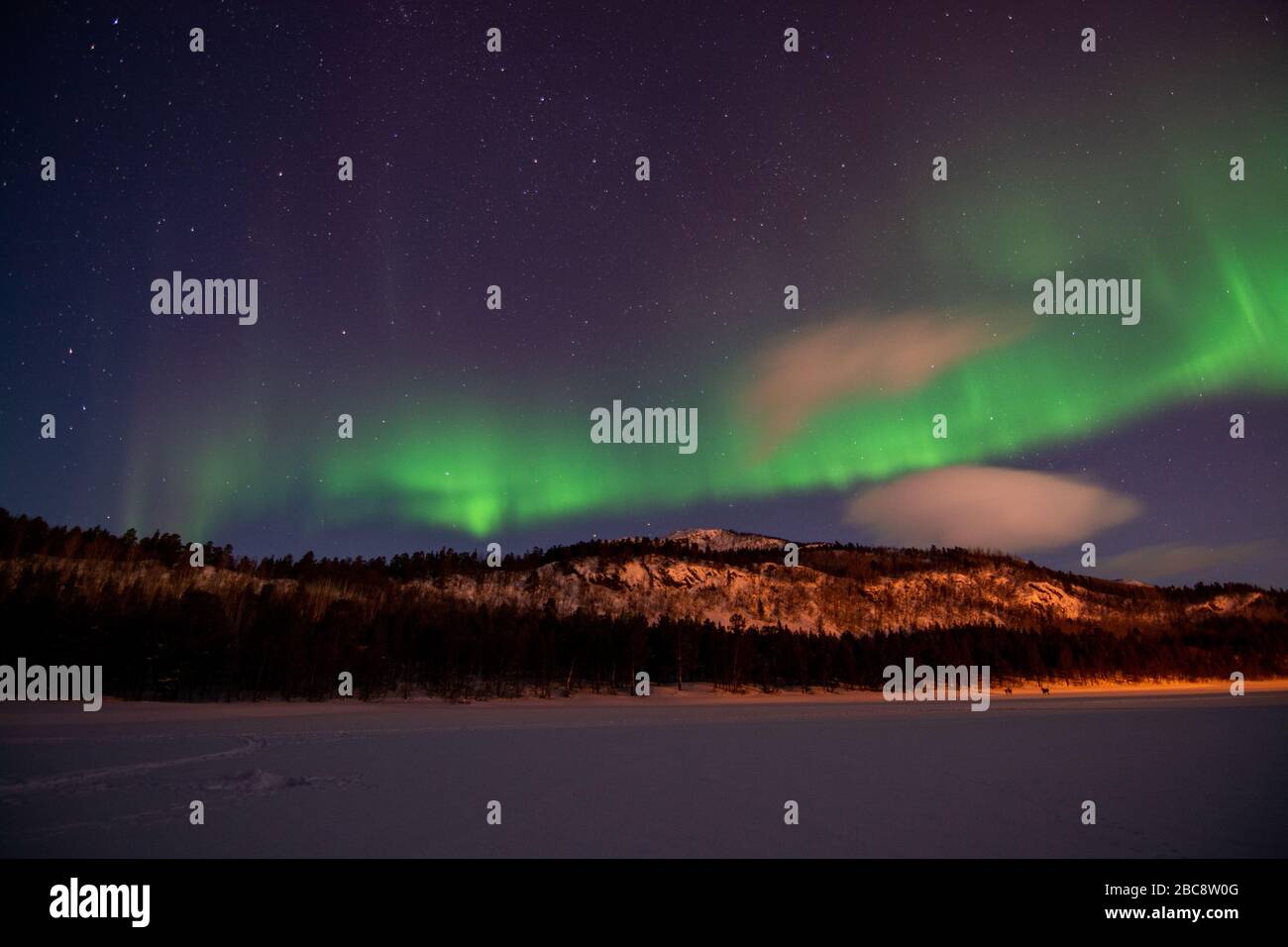 An aurora borealis, sometimes referred to as polar lights or northern ...