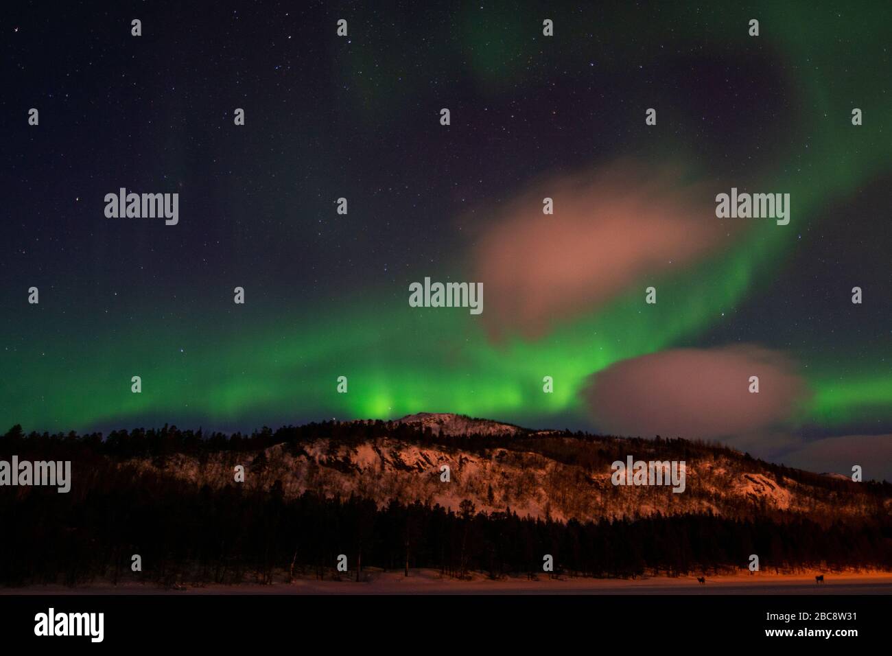 An aurora borealis, sometimes referred to as polar lights or northern ...