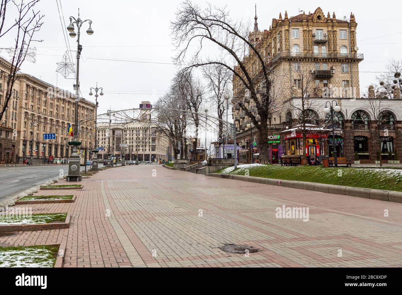Kiev khreschatyk street ukraine hi-res stock photography and images - Alamy