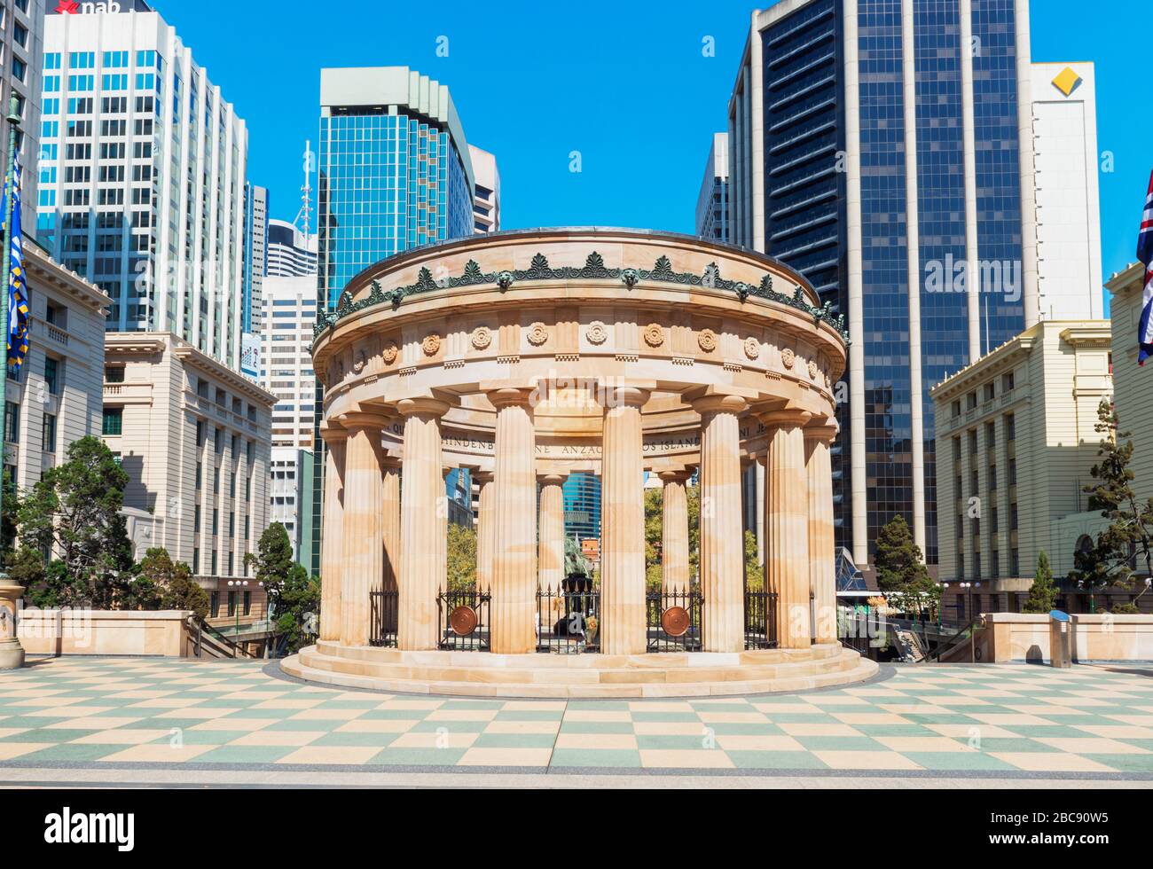 Anzac square war memorial anzac hi-res stock photography and images - Alamy