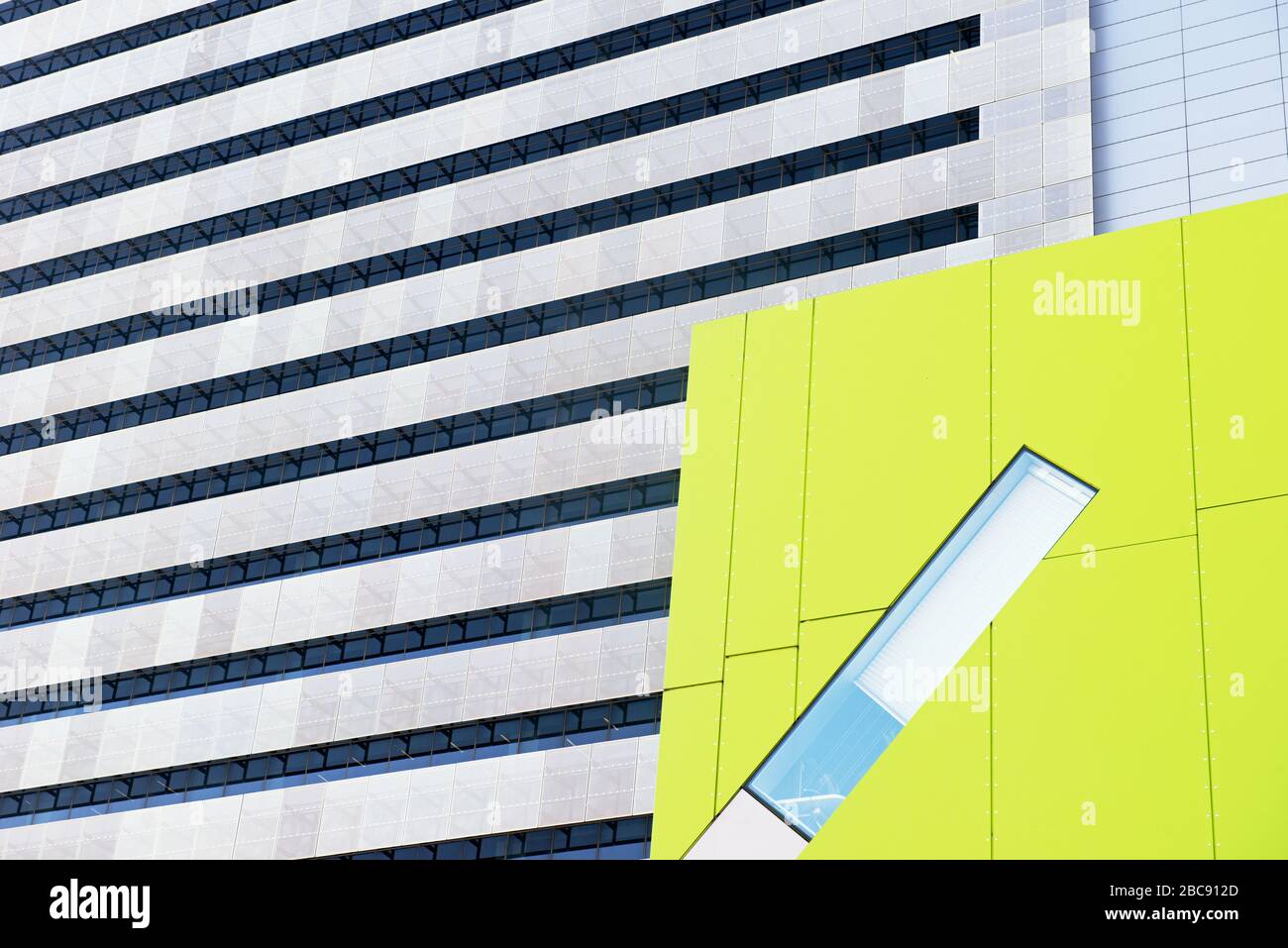 Modern architecture at Brisbane Square, Brisbane, Queensland, Australia ...