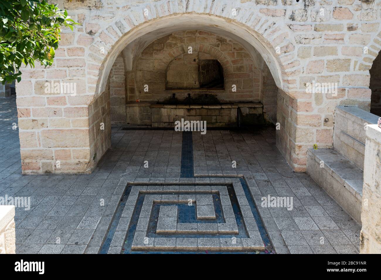 Visiting Ein Kerem in Jerusalem, Israel Stock Photo - Alamy