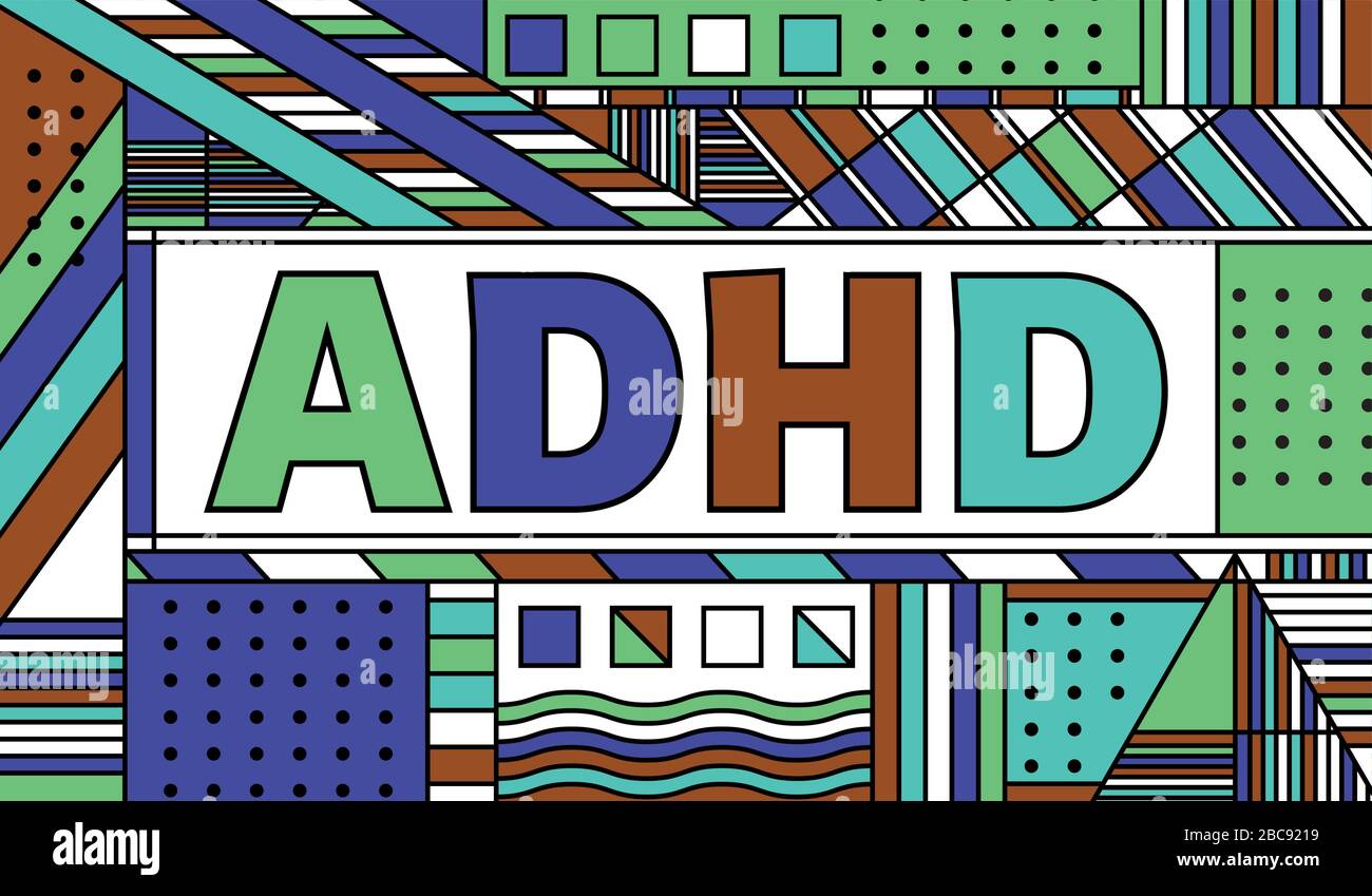 Adhd vector vectors hi-res stock photography and images - Alamy
