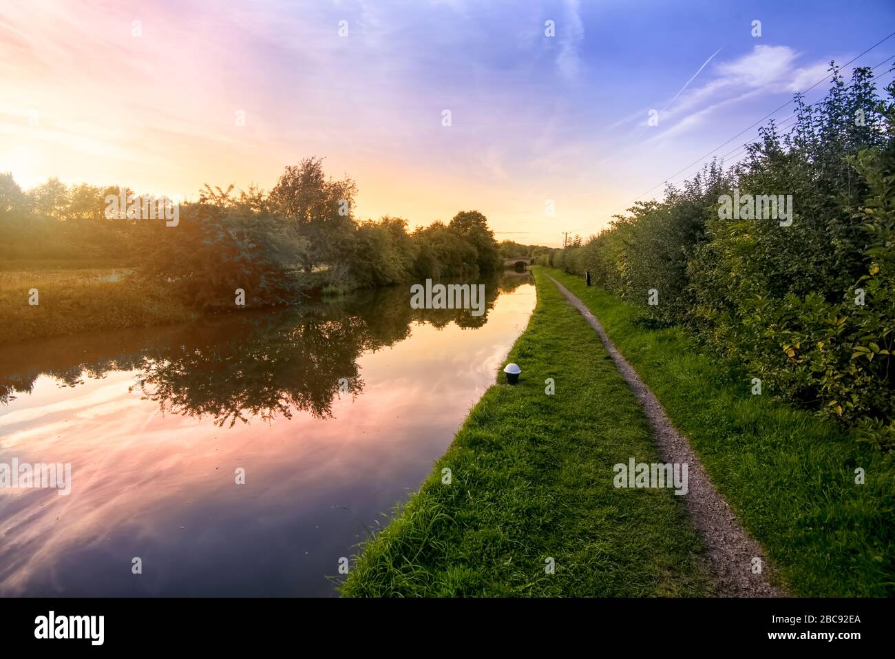 Waterway pathway hi-res stock photography and images - Alamy