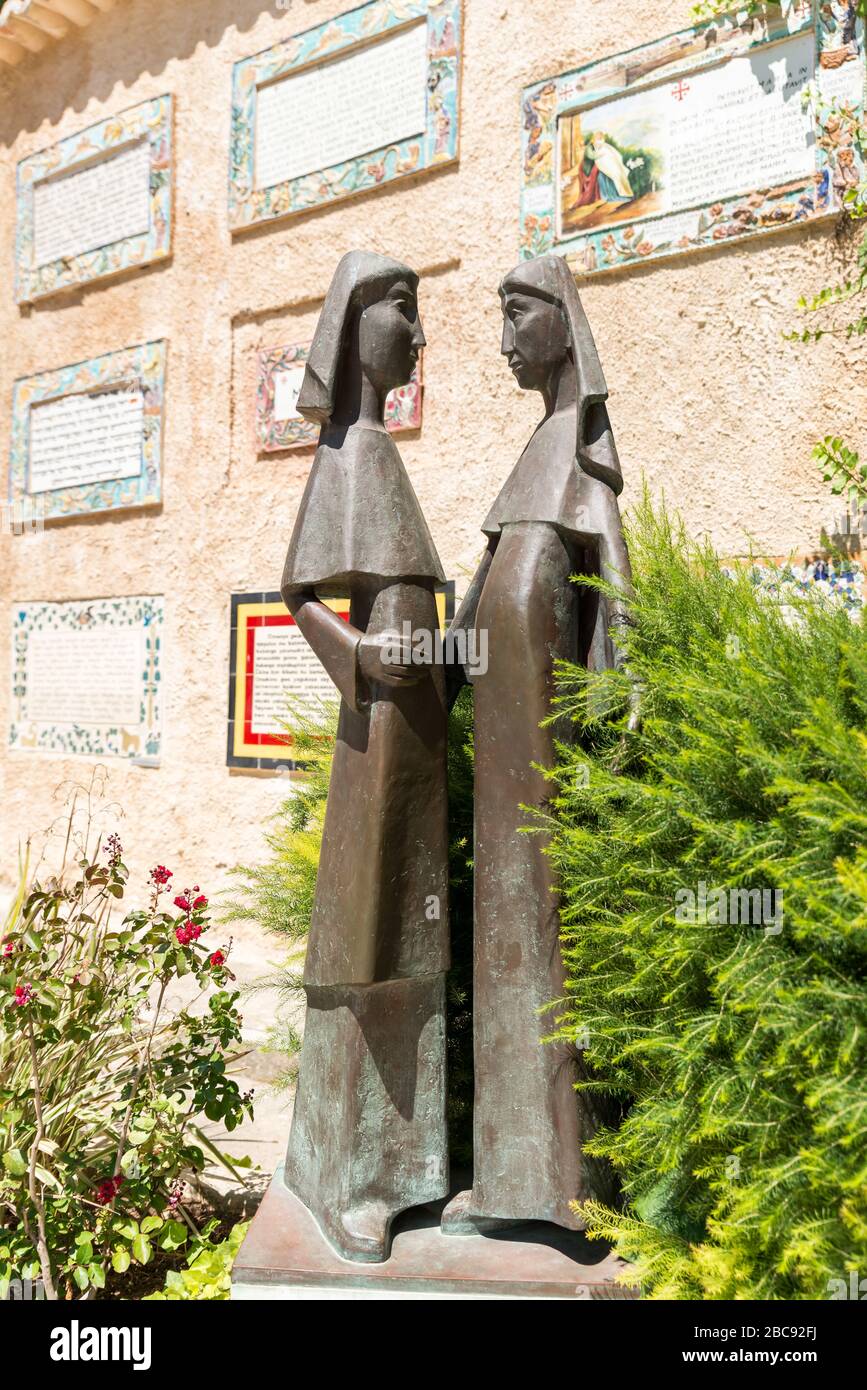 Visiting Ein Kerem in Jerusalem, Israel Stock Photo - Alamy