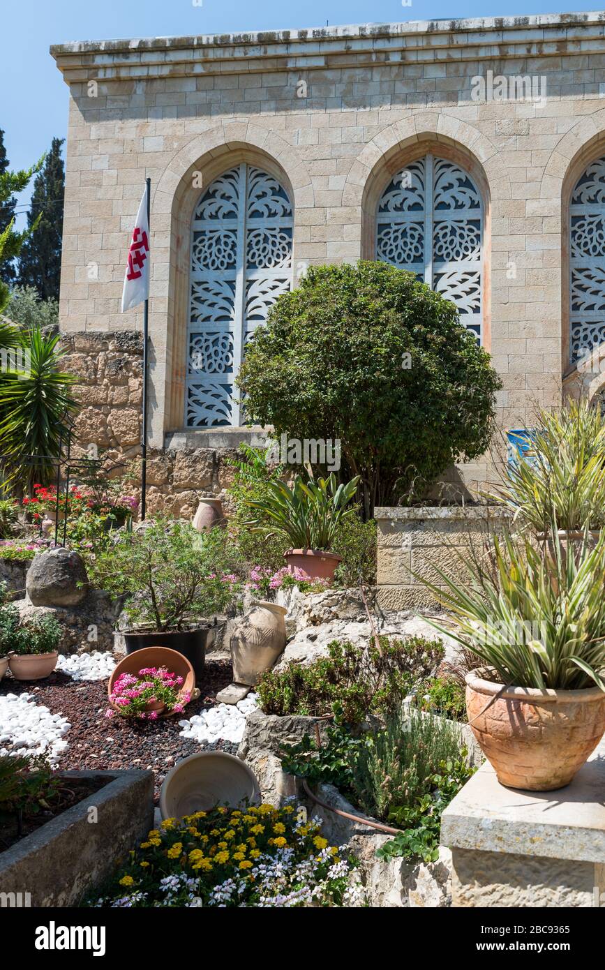 Visiting Ein Kerem in Jerusalem, Israel Stock Photo - Alamy
