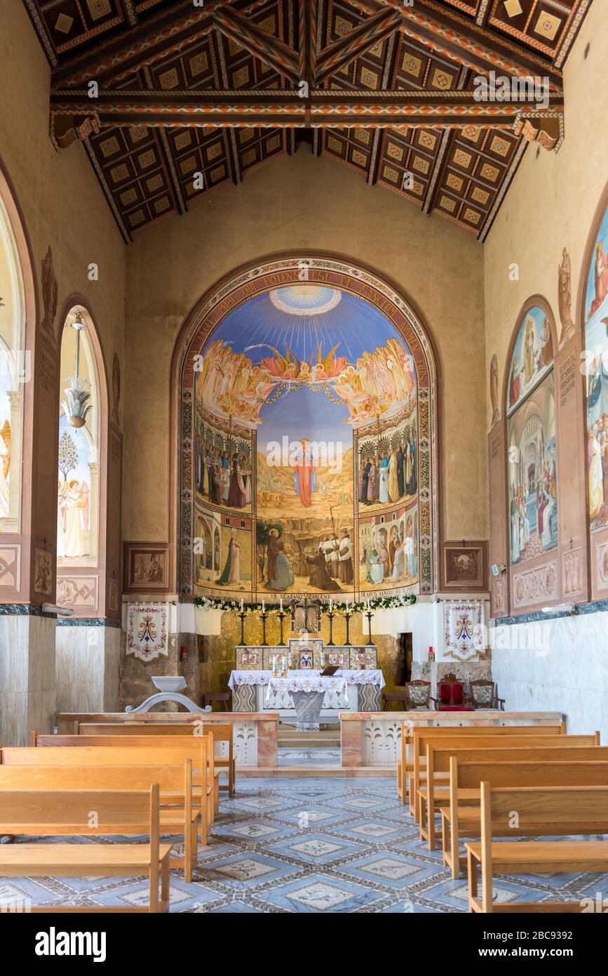 Visiting Ein Kerem in Jerusalem, Israel Stock Photo - Alamy