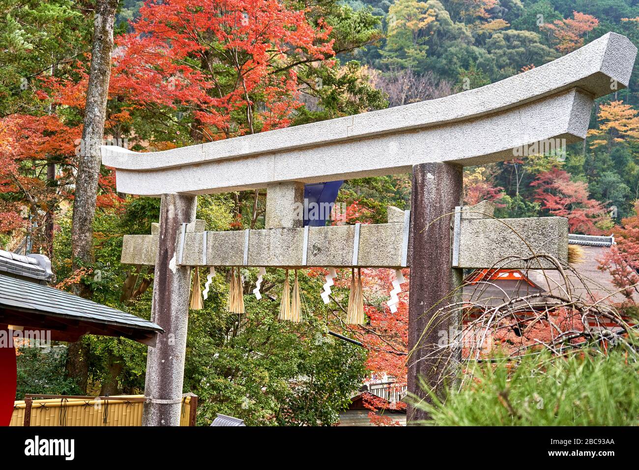 Stone torii gates hi-res stock photography and images - Alamy