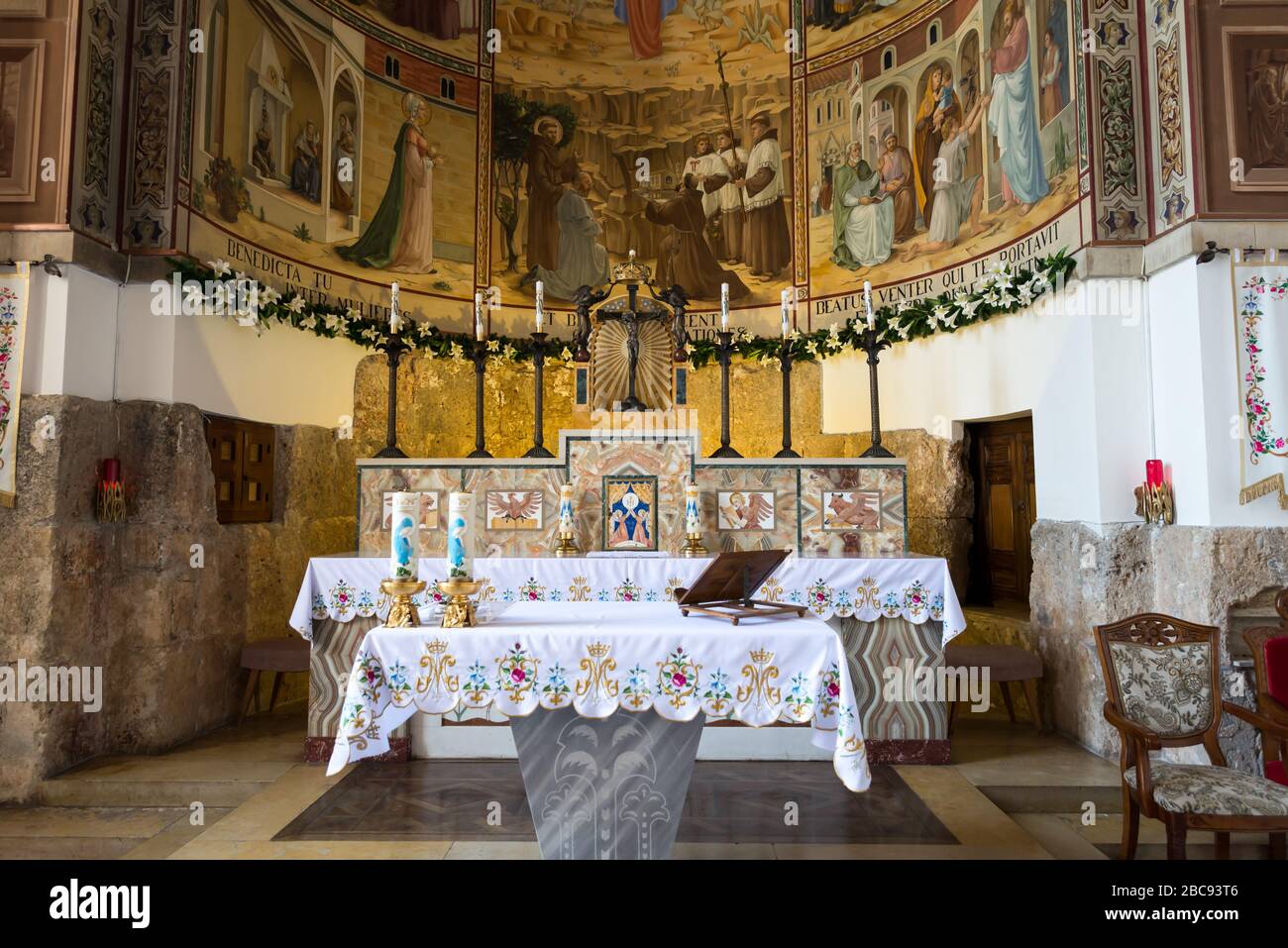 Visiting Ein Kerem in Jerusalem, Israel Stock Photo - Alamy
