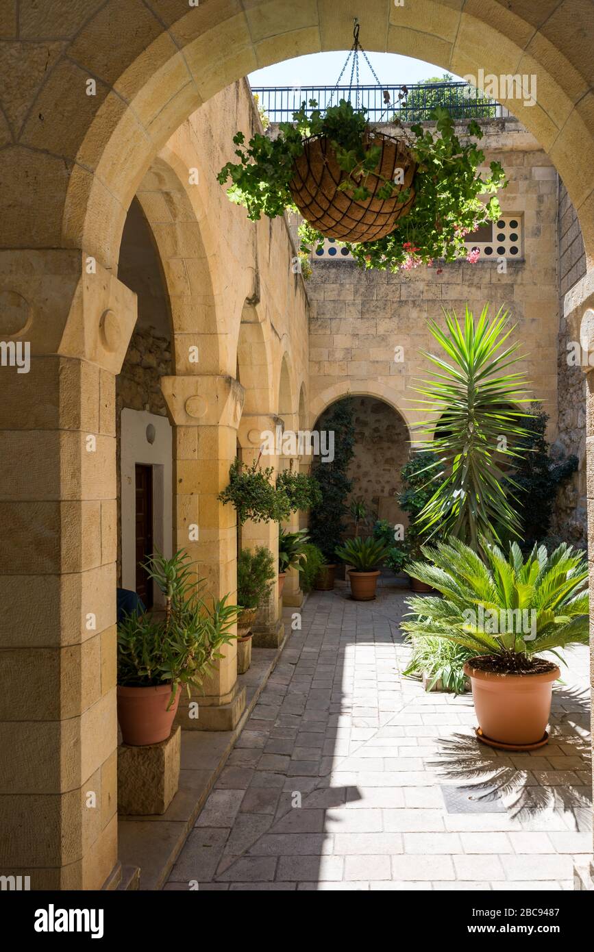 Visiting Ein Kerem in Jerusalem, Israel Stock Photo - Alamy