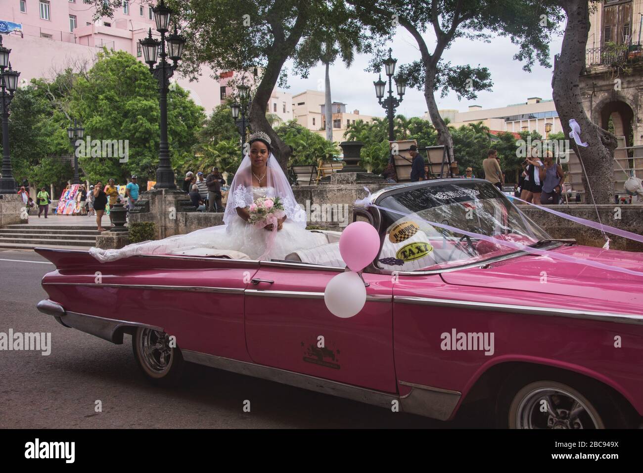 Cuban style wedding, Havana, Cuba Stock Photo - Alamy