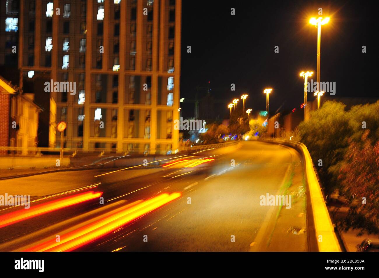 The Churchill Way flyover in Liverpool built in the 1960's has had to ...