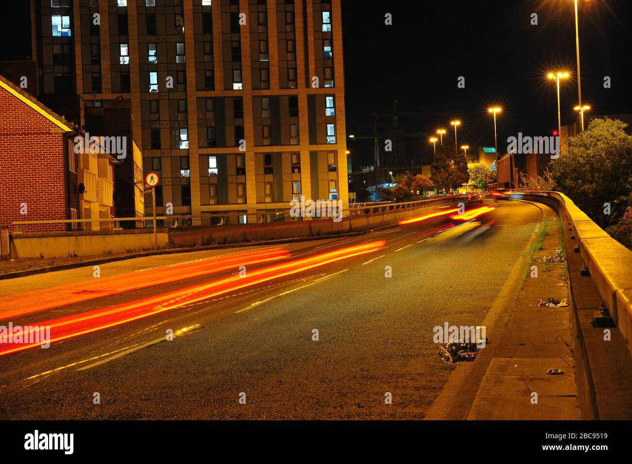 The Churchill Way flyover in Liverpool built in the 1960's has had to ...