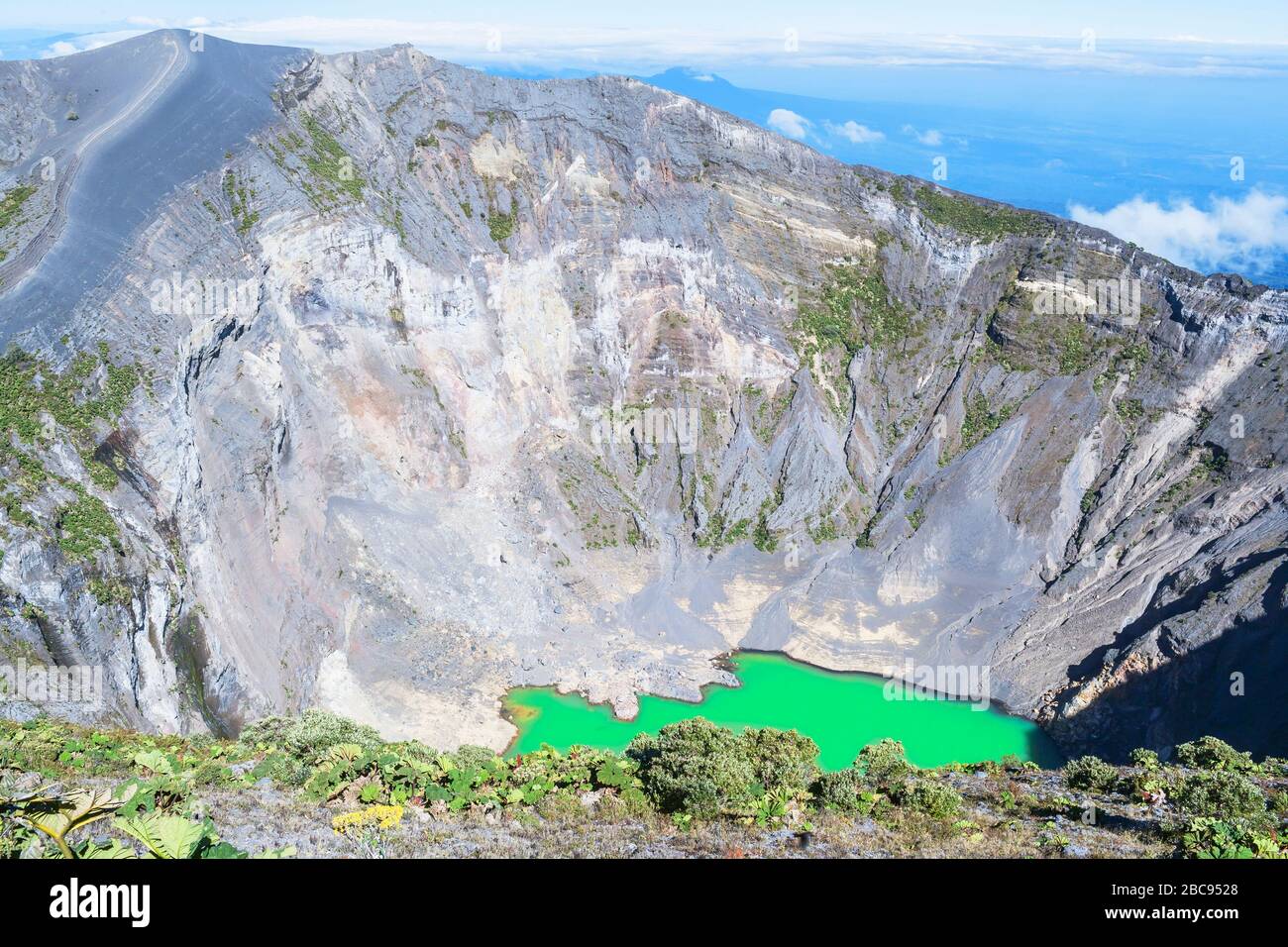 Irazu volcano, Irazu Volcano National Park. Cartago Province, Costa ...
