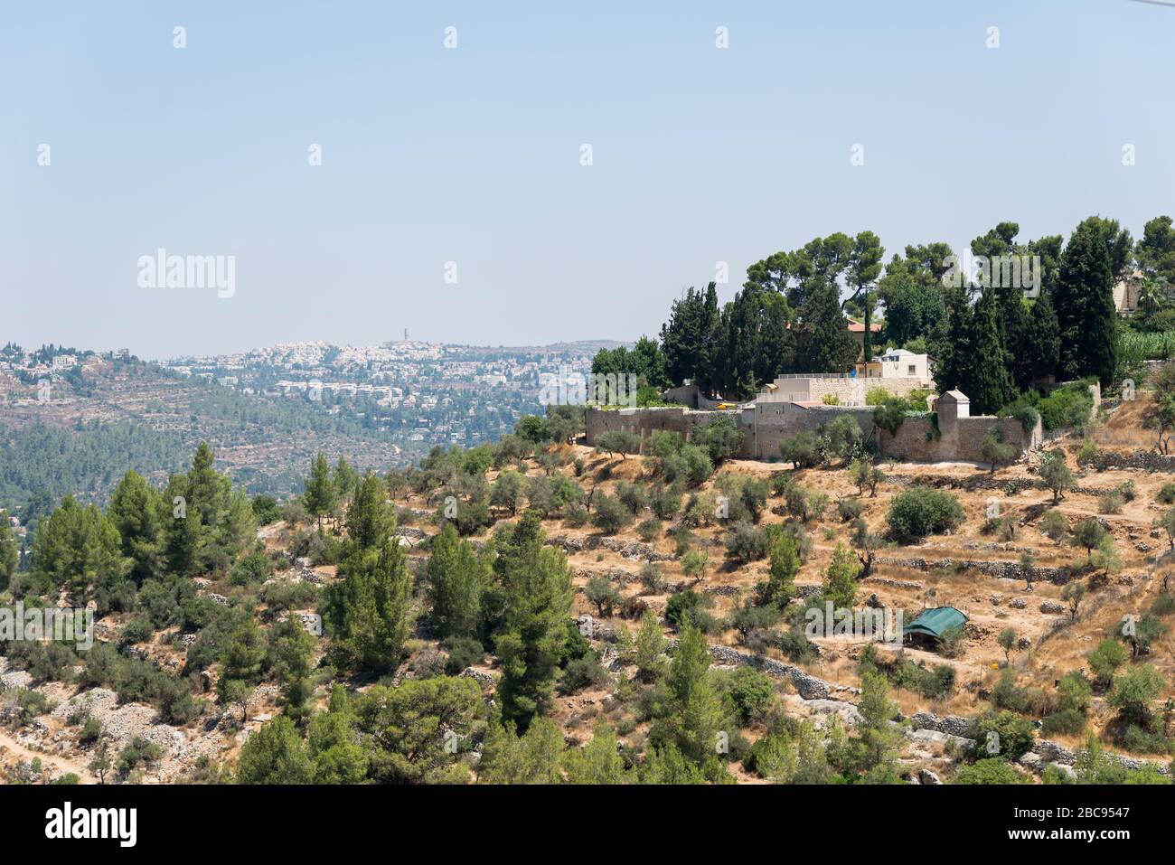 Visiting Ein Kerem in Jerusalem, Israel Stock Photo - Alamy