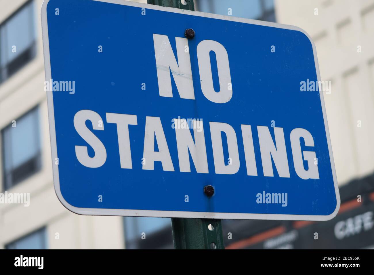 No Standing sign New Jersey Stock Photo - Alamy