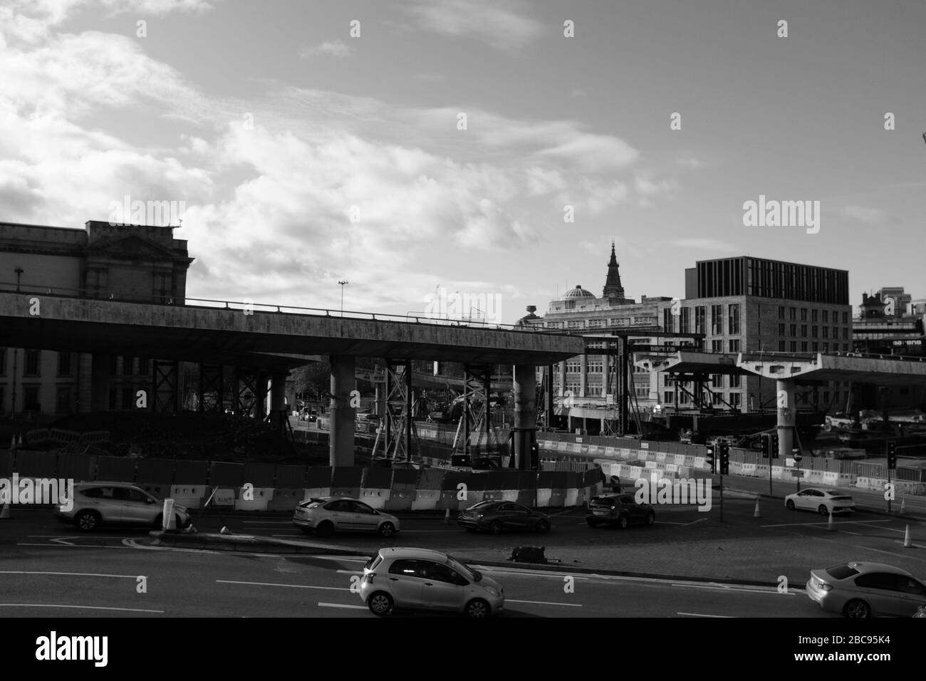 The Churchill Way flyover in Liverpool built in the 1960's has had to ...