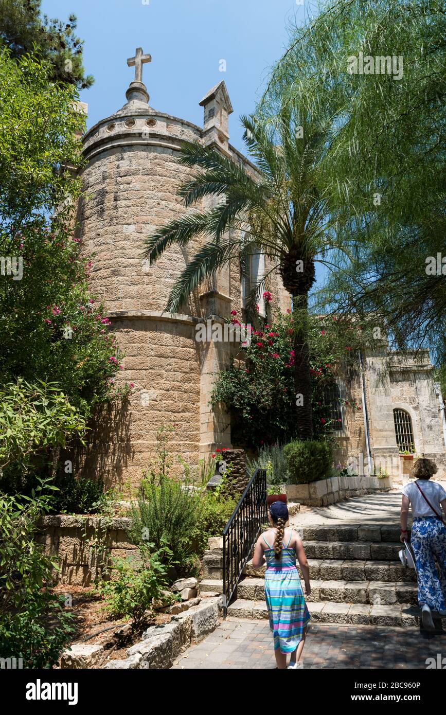 Notre dame de sion jerusalem hi-res stock photography and images - Alamy