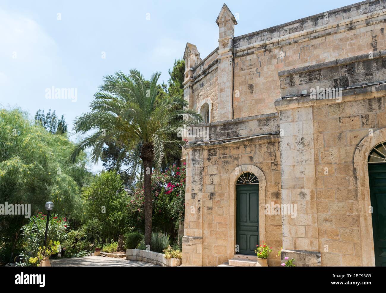 Visiting Ein Kerem in Jerusalem, Israel Stock Photo - Alamy
