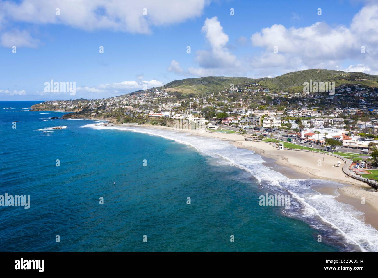 Aerial views of Laguna Beach, California Stock Photo - Alamy