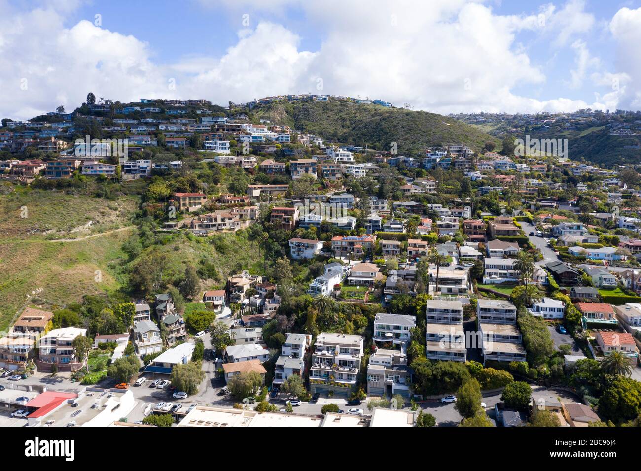 Aerial views of Laguna Beach, California Stock Photo - Alamy