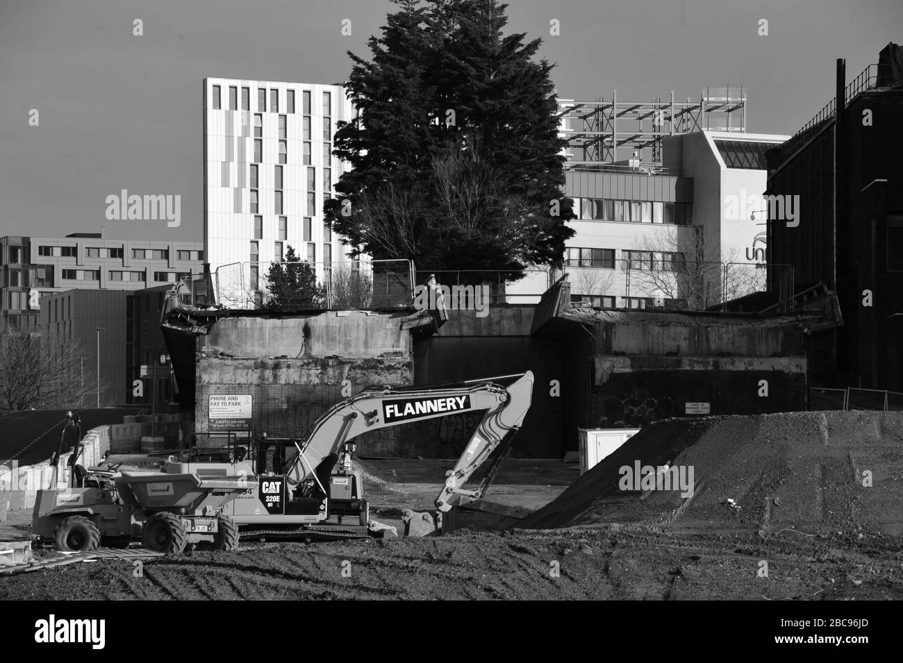 The Churchill Way flyover in Liverpool built in the 1960's has had to ...