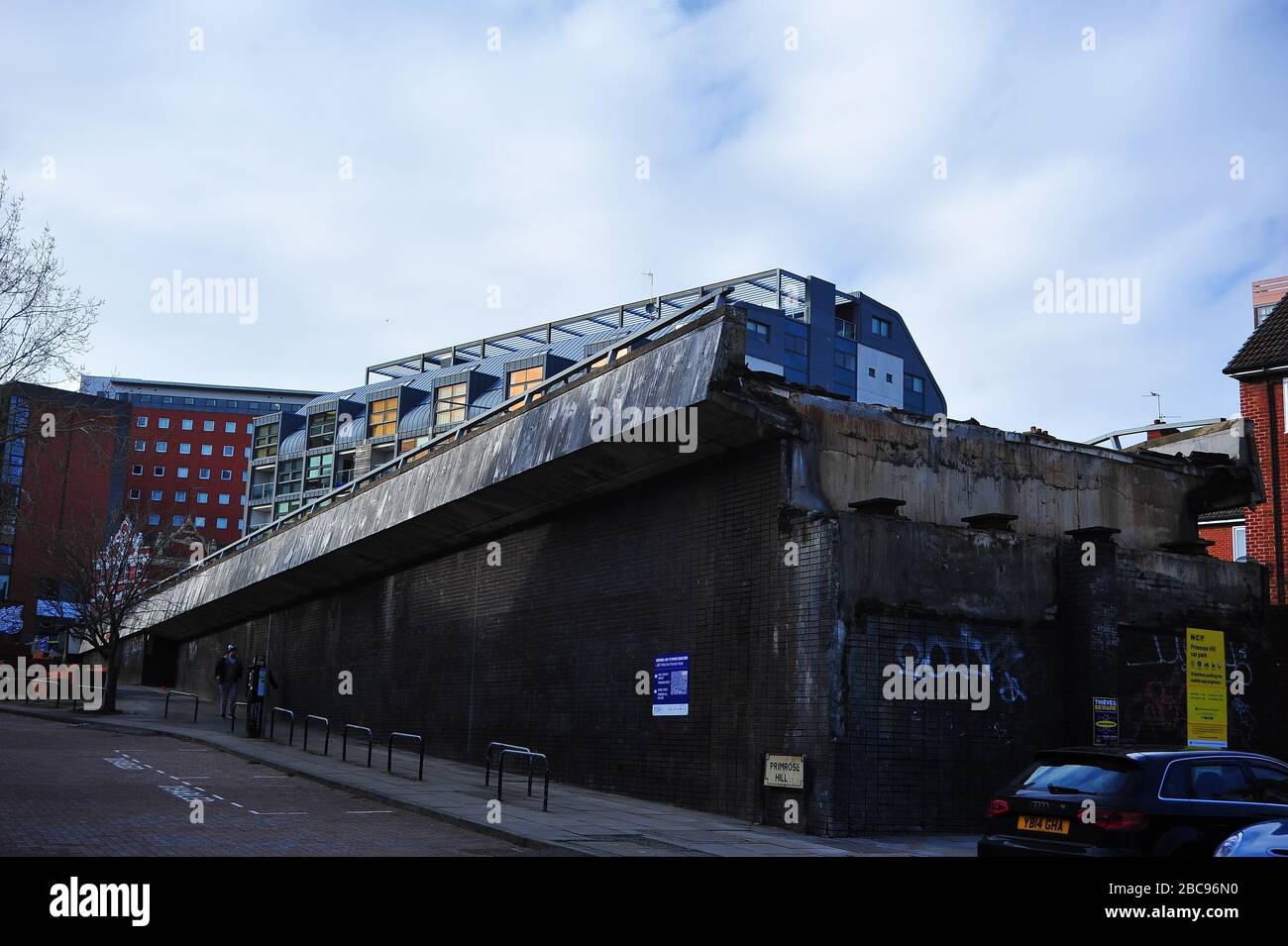 The Churchill Way flyover in Liverpool built in the 1960's has had to ...