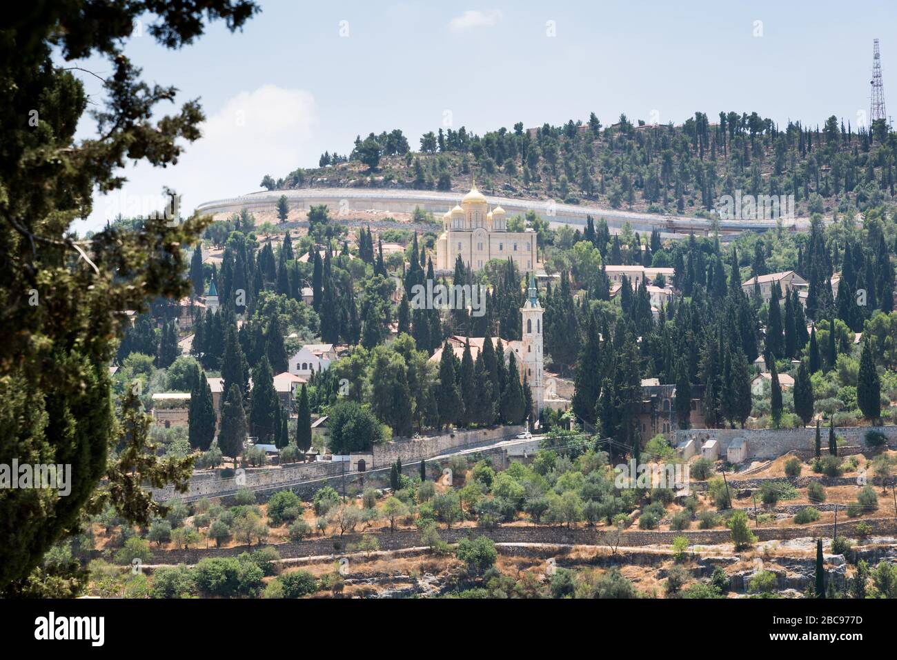 Visiting Ein Kerem in Jerusalem, Israel Stock Photo - Alamy