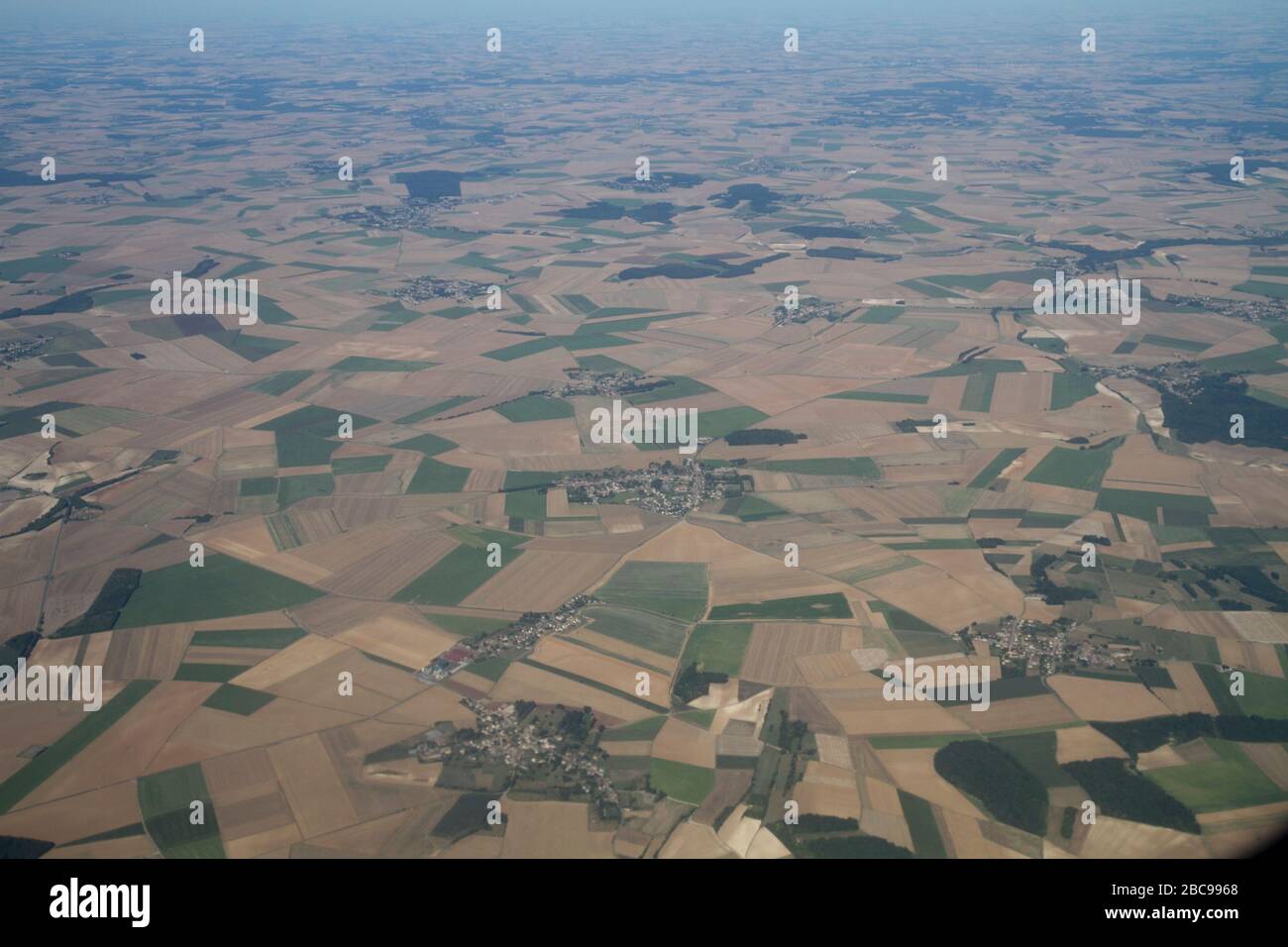 Agricultural parcels cultivated land hi-res stock photography and ...