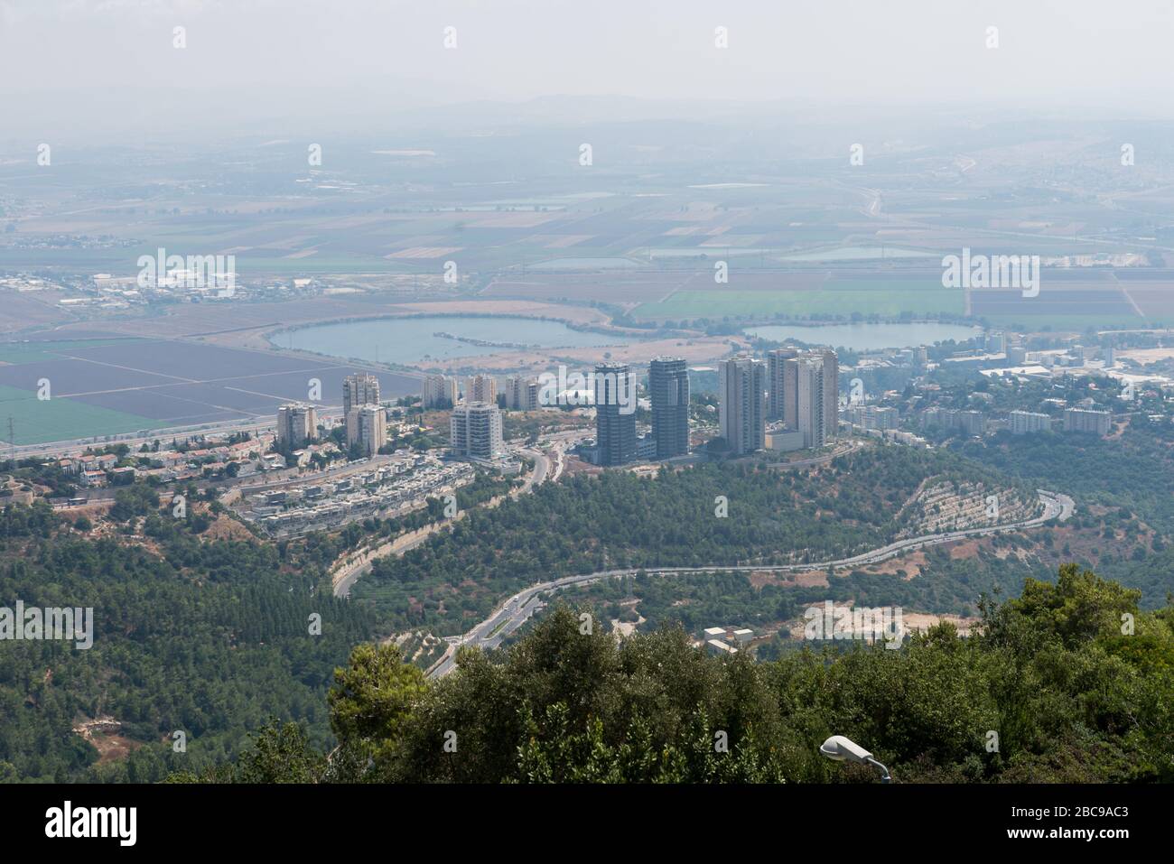 Haifa bay viewpoint hi-res stock photography and images - Alamy