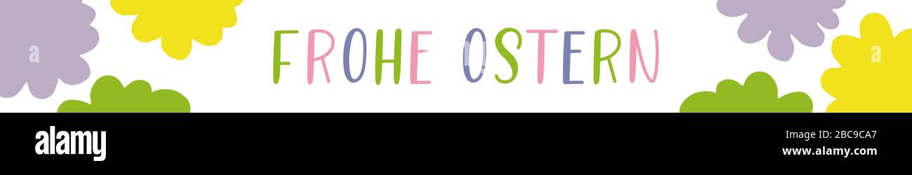 Ostern banner Stock Vector Images - Alamy