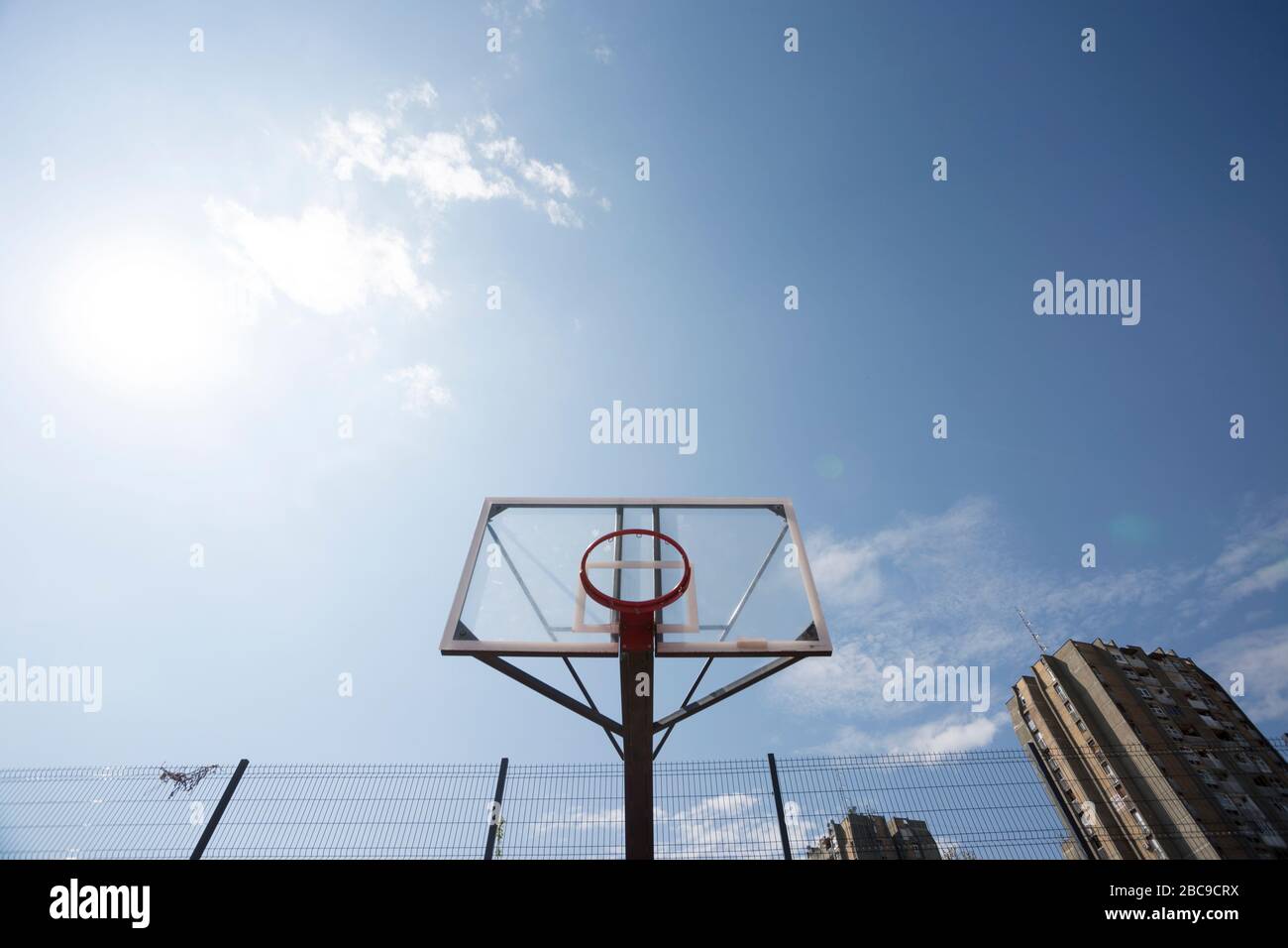 Plexiglass basketball net hi-res stock photography and images - Alamy
