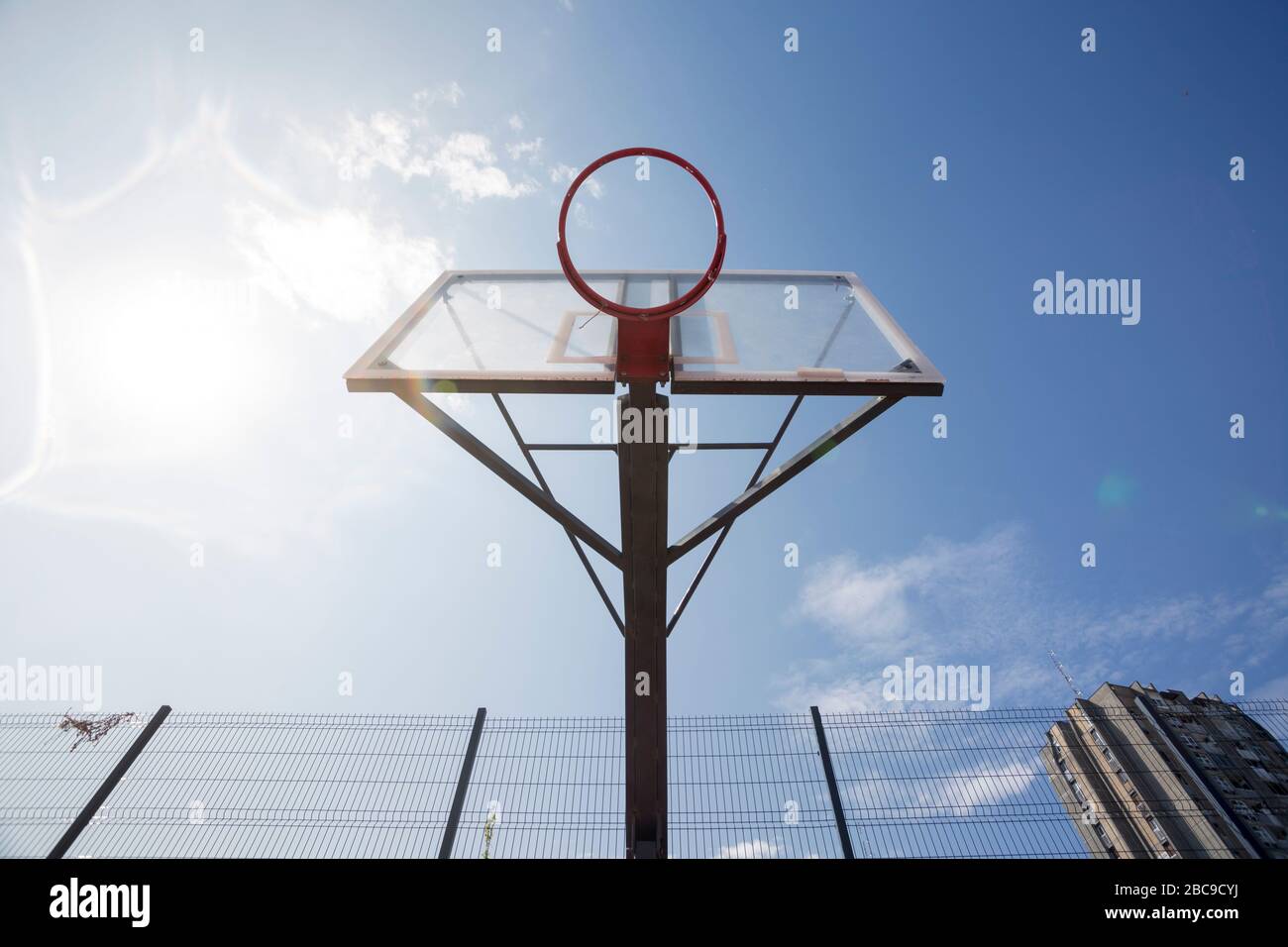 Plexiglass basketball net hi-res stock photography and images - Alamy