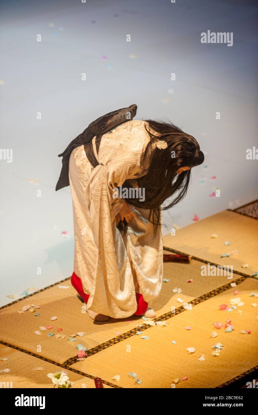 Madame Butterfly at the theater Stock Photo - Alamy