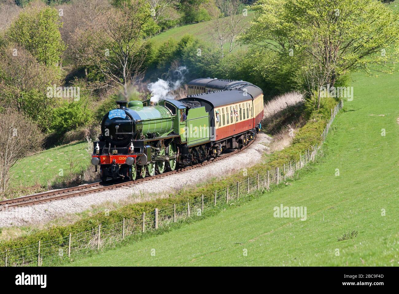 Mayflower steam train hi-res stock photography and images - Alamy