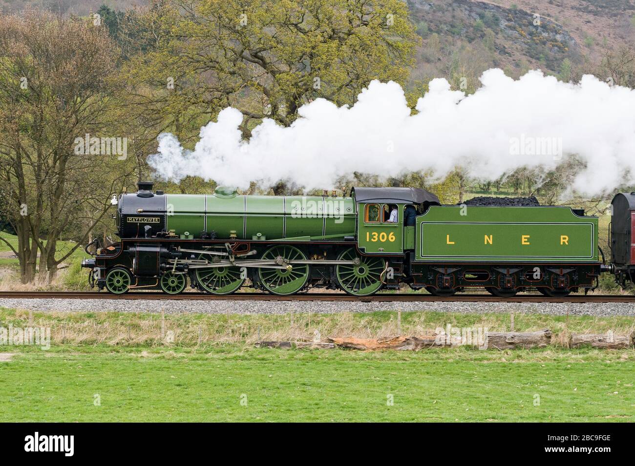 Mayflower steam train hi-res stock photography and images - Alamy